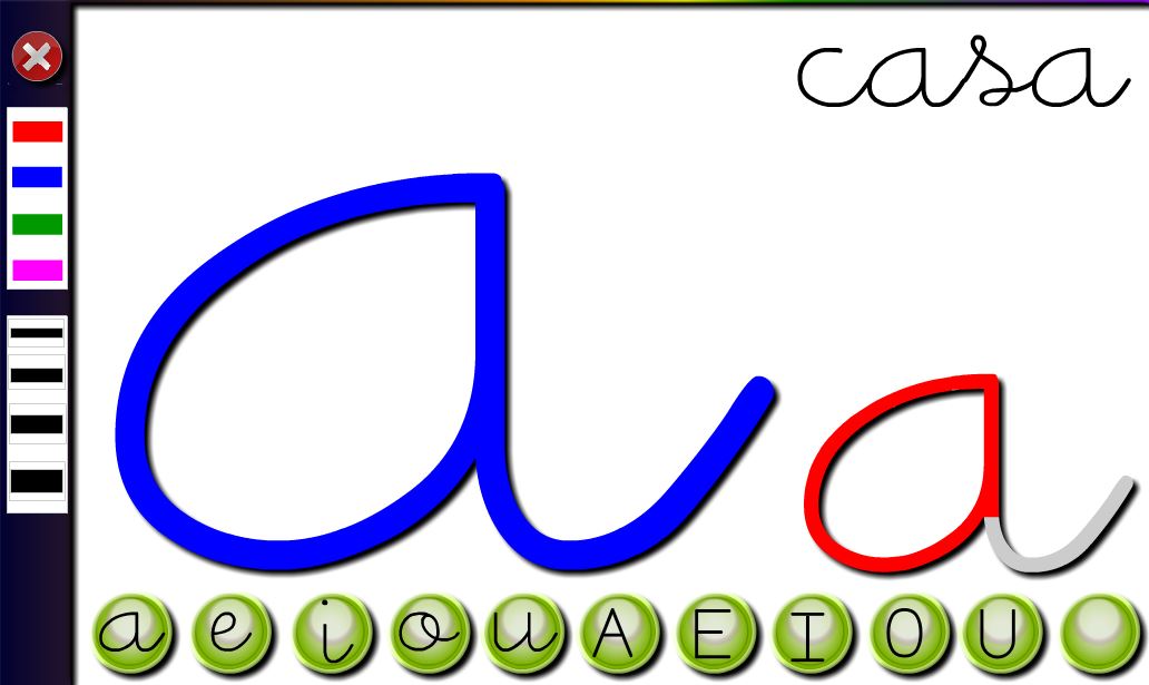 Las vocales :: Institución Educativa San Francisco de Asís